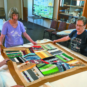 Prairie View UMC quilters wrap community in love - Dakotas Annual ...